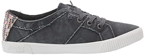 Blowfish Malibu Women's Fruit Sneaker, Desert Iron Smoked Canvas, 7.5