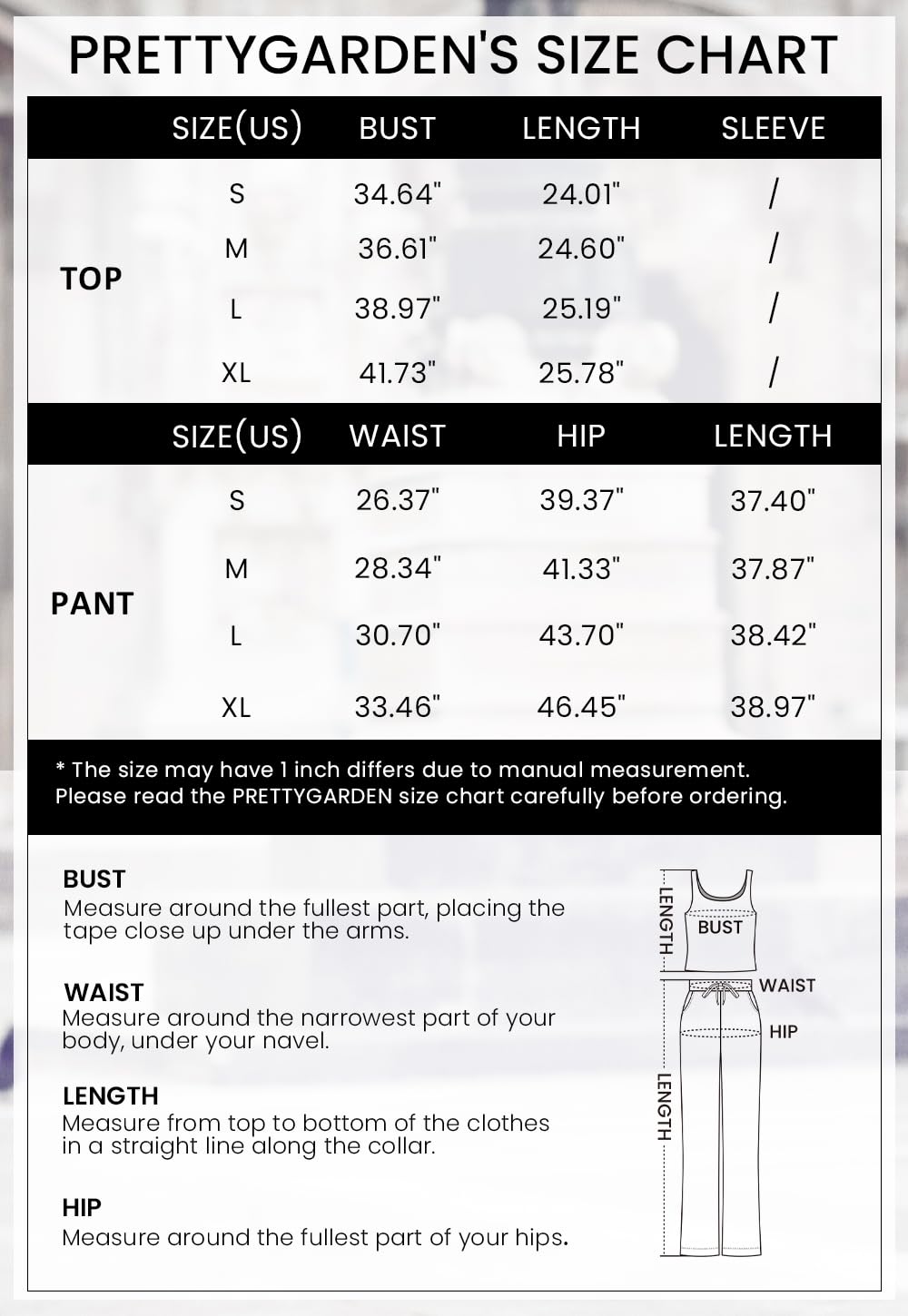 PRETTYGARDEN Women's Two Piece Outfit Sets Casual Summer Sleeveless Crewneck Tops and Sweatpants Active Tracksuit Lounge Wear (Wine Red,Medium)