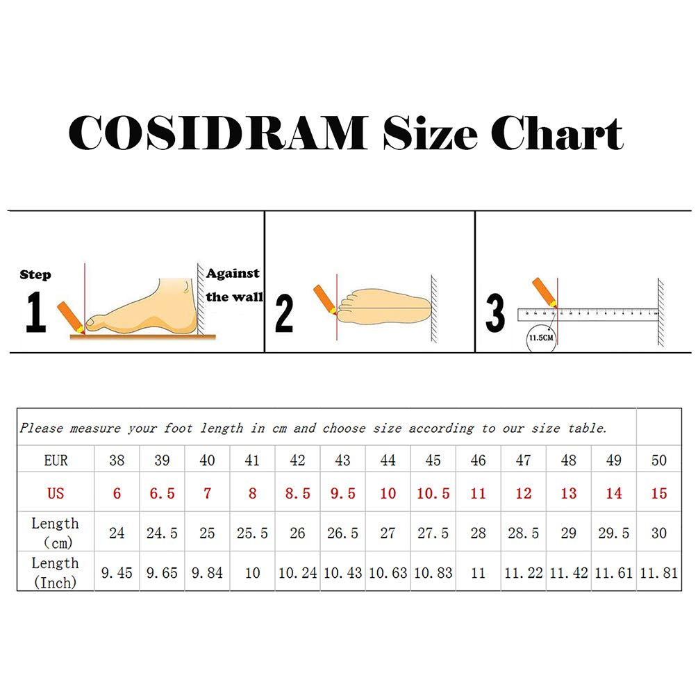 COSIDRAM Mens Loafer Casual Shoes Canvas Lightweight Driving Travel Walking Shoes Soft Slip on Brown 9.5