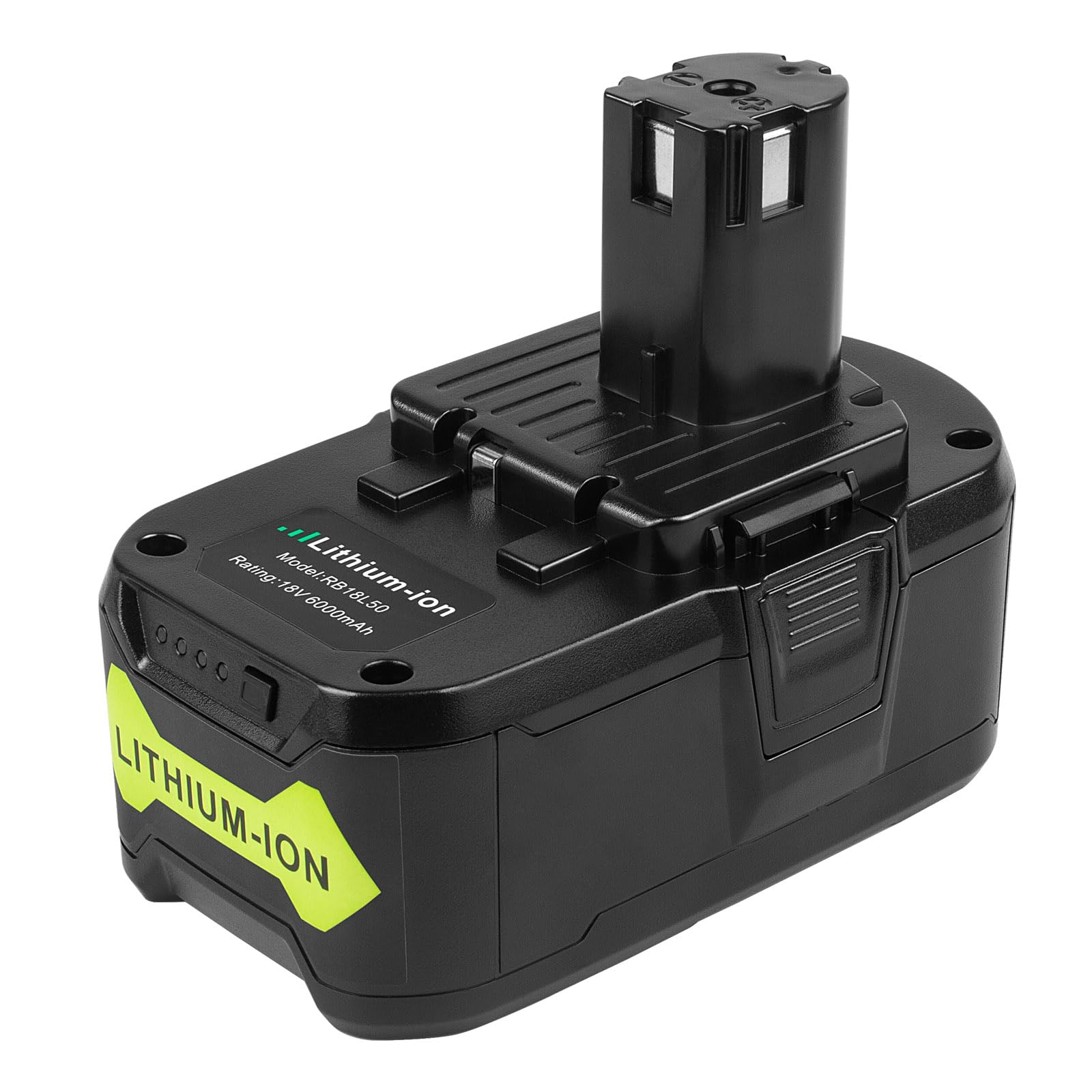 ARyee 6000Ah 18V P108 Replacement Battery for Ryobi 18V Lithium Battery P102 P103 P104 P105 P107 P109 Ryobi ONE+ Cordless Tool