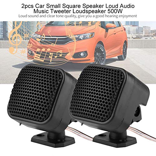 Car o Speakers, Car Stereo Tweeter Speakers, 1 Pair 12V 500W Mini Car Speaker o Tweeters 200mm 98dB Loudspeaker Automobile Speaker