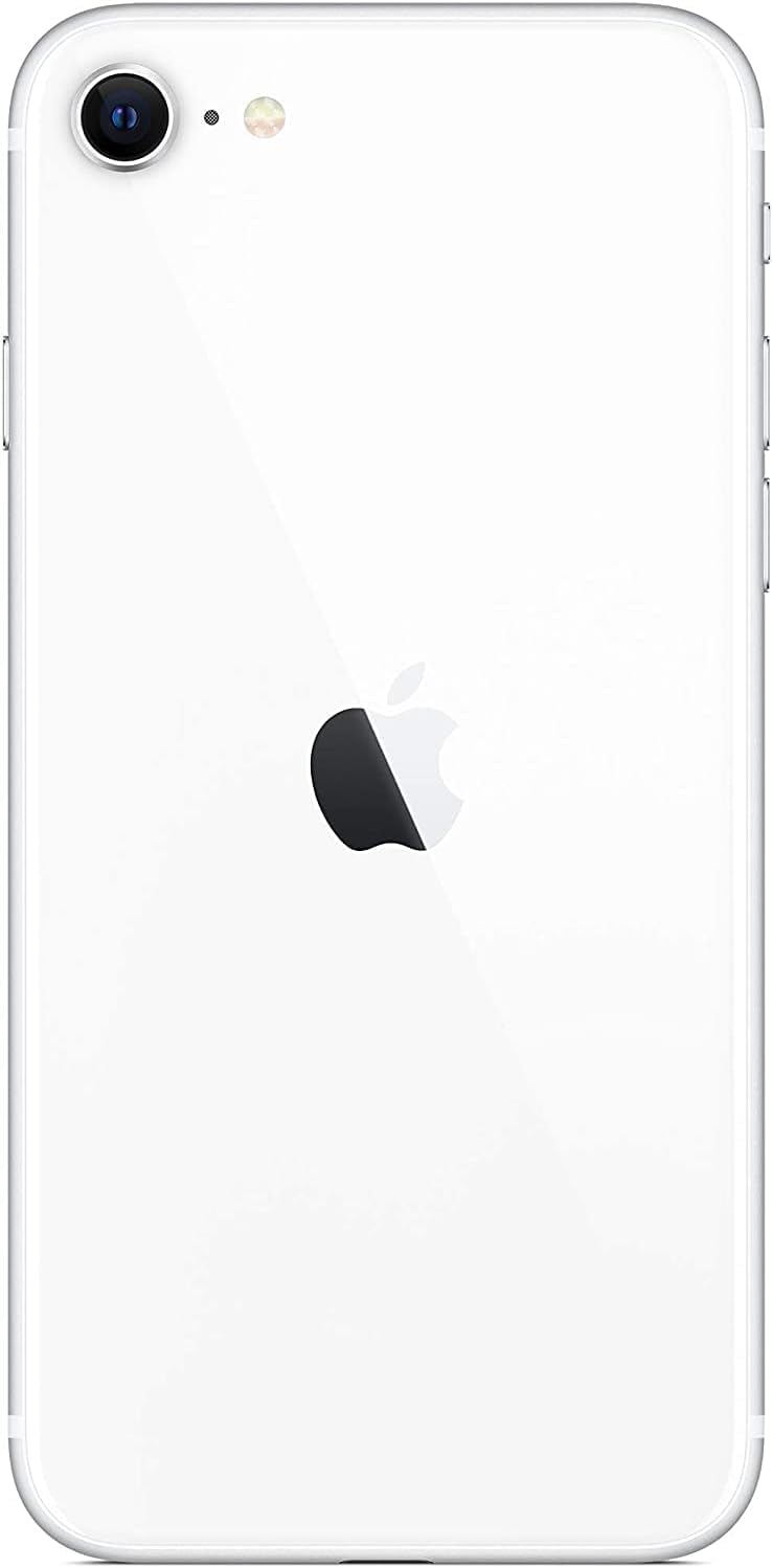 Apple iPhone SE (2nd Generation), 128GB, White, Unlocked (Renewed Premium)