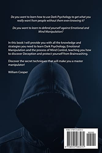 Dark Psychology and Manipulation: Dark Psychology and Manipulation: Discover 40 Covert Emotional Manipulation Techniques, Mind Control & Brainwashing. ... Body Language Human Behavior, Gaslight)