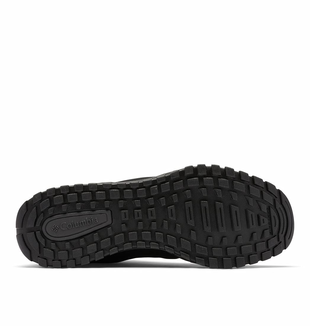Columbia Men's Fairbanks Mid Hiking Shoe, Black/Shark, 10