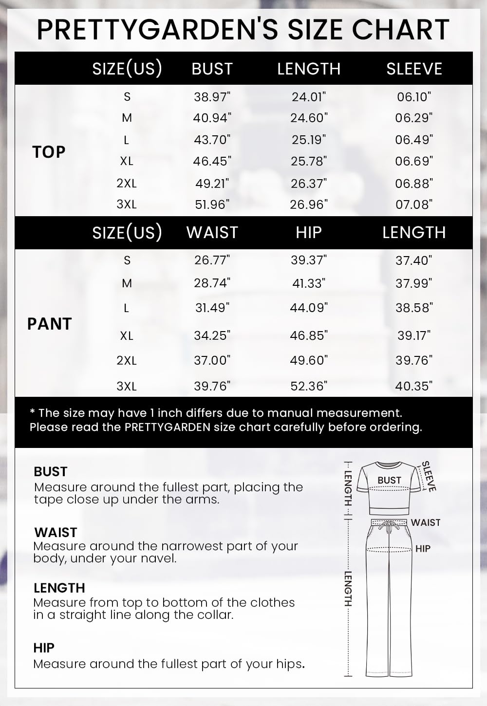 PRETTYGARDEN Women's Two Piece Outfit Short Sleeve Pullover with Drawstring Long Pants Tracksuit Jogger Set (Wine Red,XX-Large)
