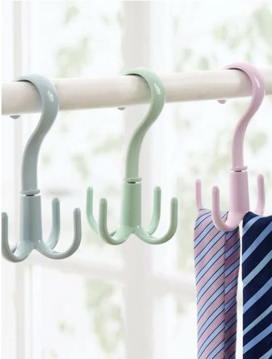 6 pcs Multifunctional Clothes Hanger with Stackable