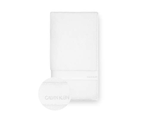 Calvin Klein Home Tracy Towel, Wash Cloth, White