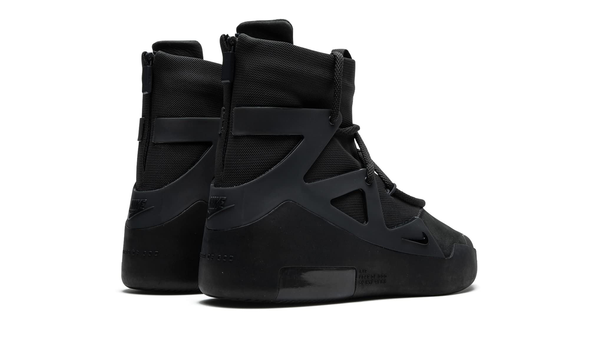 Nike Mens Air Fear of God 1 AR4237 005 Triple Black - Size 8