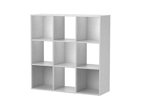 Cartener 9 Cube Organizer 9-Compartment Storage Cube (White)