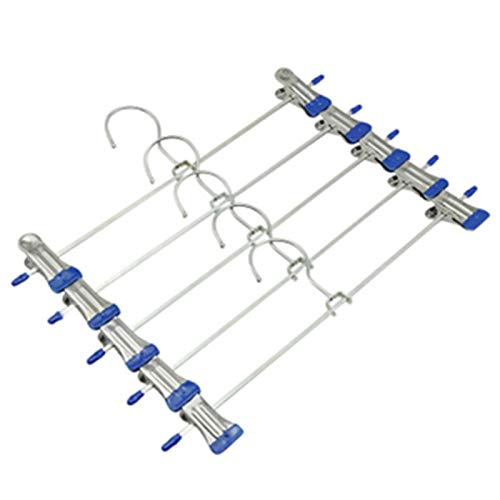 Pants Hanger, 5/10/15/20Pcs Anti-Slip Trouser Clothes Rack Organizer Shirt Pants Jeans Hanger