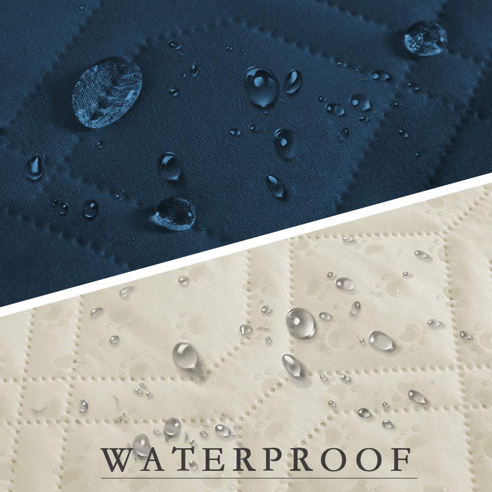 SUNNYTEX Waterproof Dog Bed Cover Dog Mat Pet Pad Pet Blanket for Couch Sofa Bed Mat Anti-Slip Furniture Protrctor