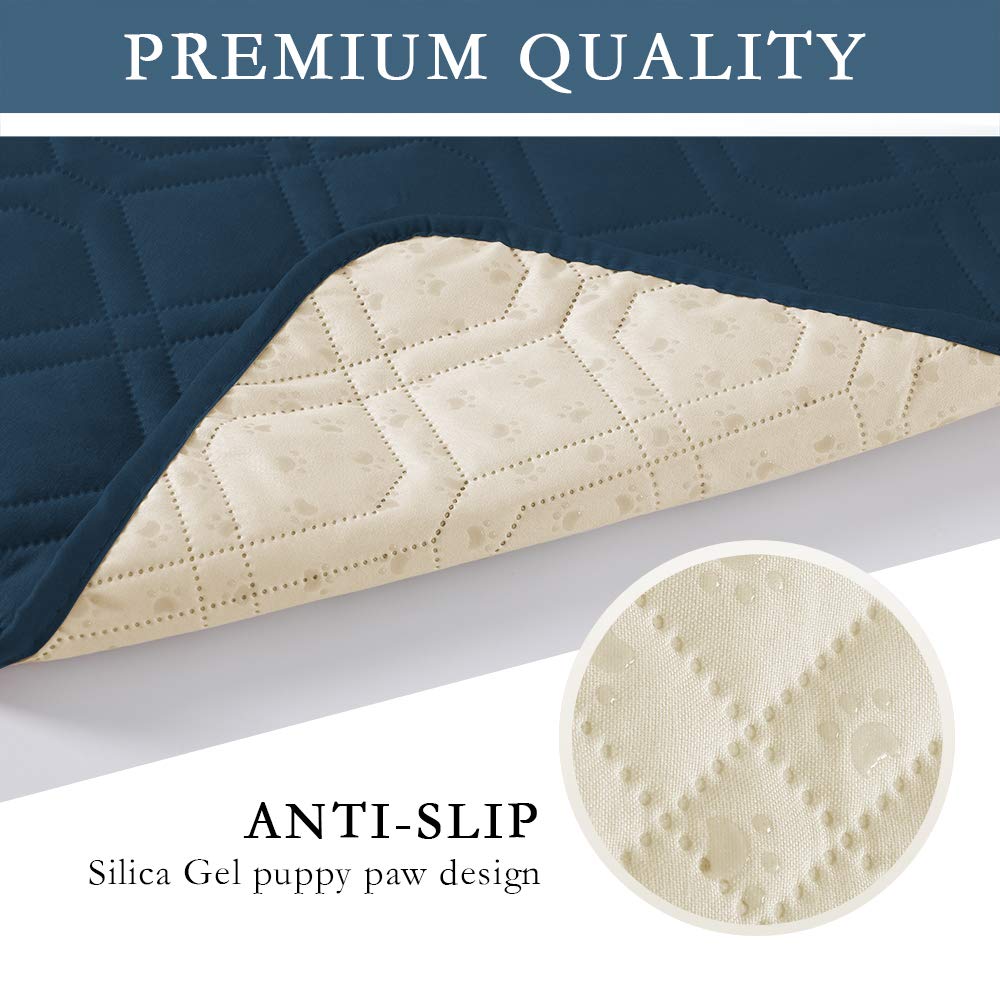 SUNNYTEX Waterproof Dog Bed Cover Dog Mat Pet Pad Pet Blanket for Couch Sofa Bed Mat Anti-Slip Furniture Protrctor