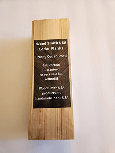 Cedar Wood Panels | Drawer Liners | Clothing Storage | Closet Storage | Car Trunk |Moth Protection | Natural | Non Toxic |Let Nature Do The Job! 10 Pack