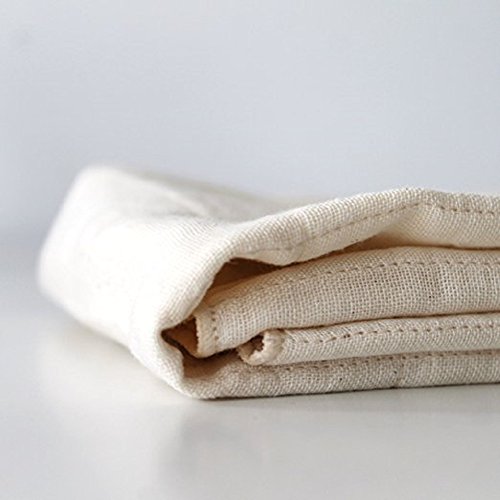 Nawrap 100% Organic Cotton, Face Towel, Ivory