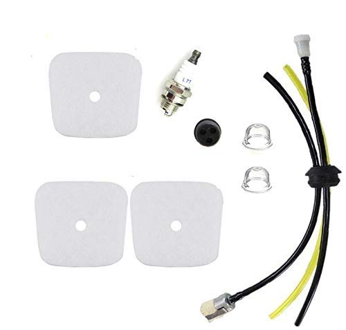 HQparts Mantis Tiller Parts Tune Up kit Compatible with All New Mantis and Echo Tiller Fuel line Kit