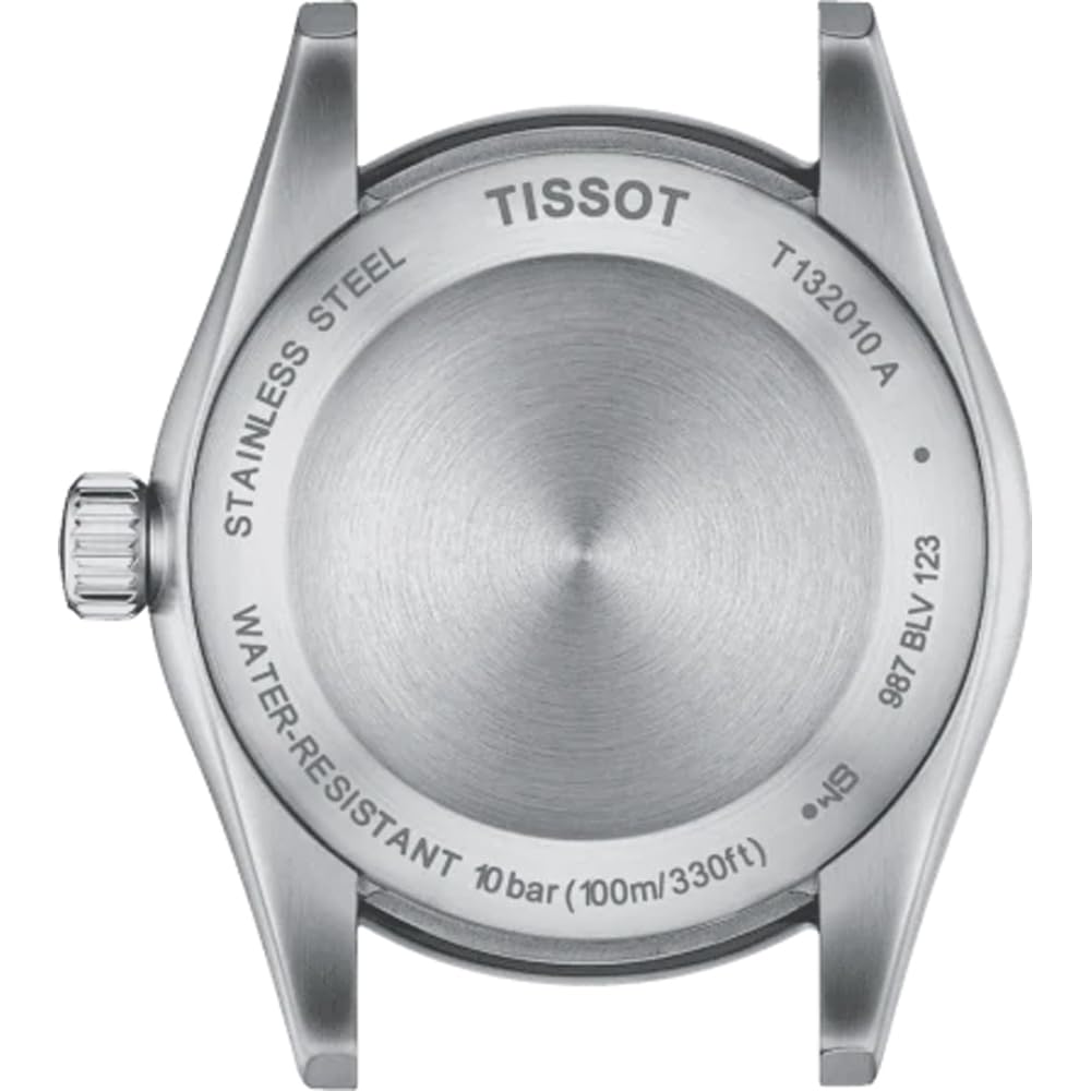 Tissot womens T-My Lady Stainless Steel Dress Watch Grey T1320101103100