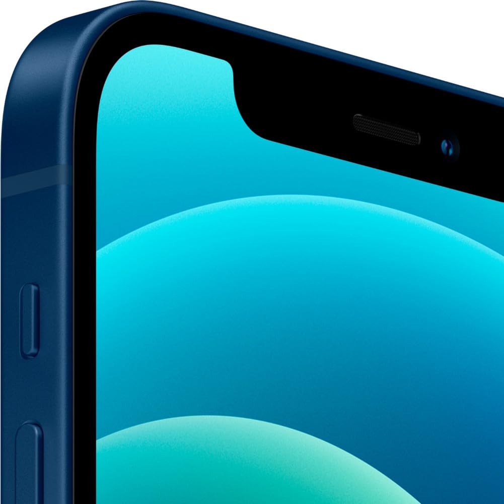 Apple iPhone 12, 256GB, Blue - Fully Unlocked (Renewed)