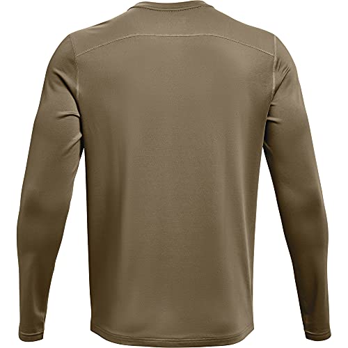 Under Armour Men's Tac Crew ColdGear Infrared Base T-Shirt, Federal Tan (499)/Federal Tan, 3X-Large