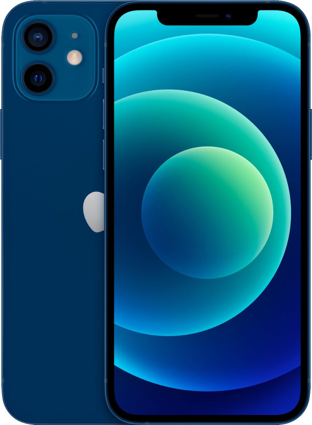 Apple iPhone 12, 256GB, Blue - Fully Unlocked (Renewed)
