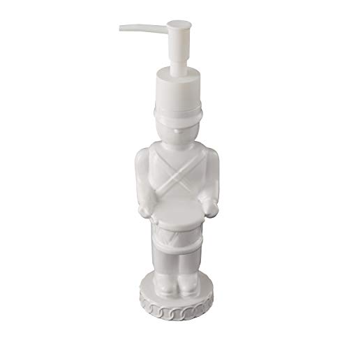 SKL Home Vern Yip Christmas Carol Soap Dispenser, White