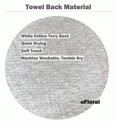 oFloral Tree Hand Towels Cotton Washcloths,Abstract Music Notes Tree of Life Comfortable Soft Towels for Bathroom Spa Gym Yoga Beach Kitchen,Hand Towel 15X30 Inch