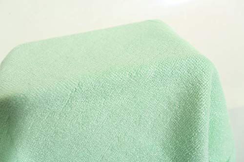 100% Bamboo Fiber Fade-Resistant Super Soft and High Absorbent Multi-Purpose Fingertip Towels, 8 Washcloths Face Cloths (10inch x 10inch).8Pieces