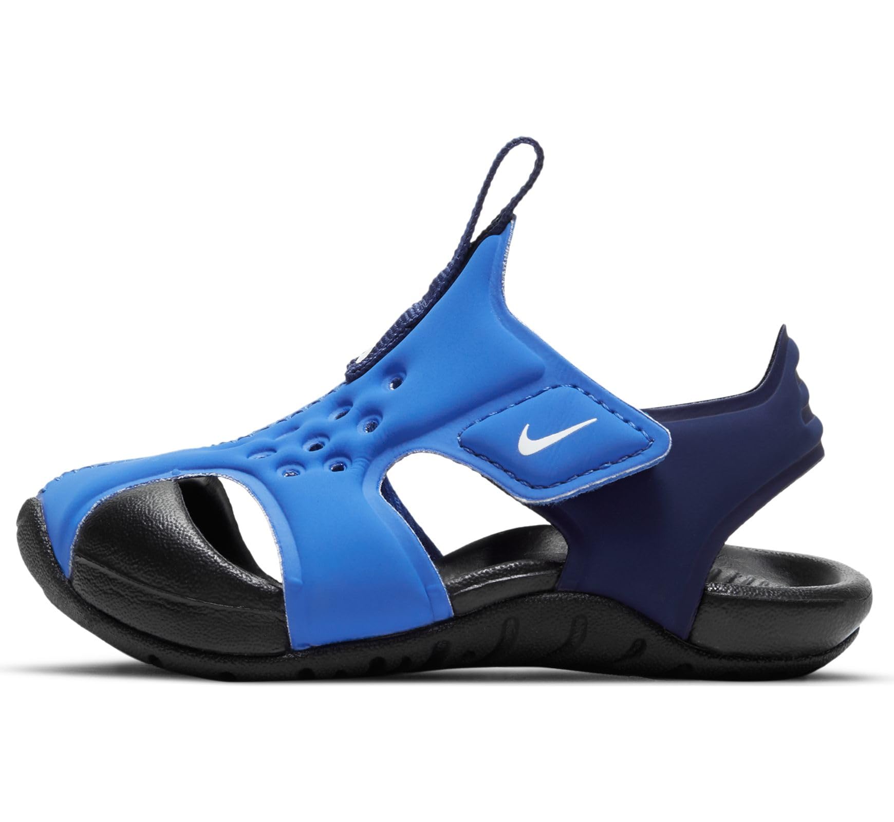 Nike Baby Boy's Sunray Protect 2 (Infant/Toddler) Signal Blue/White/Blue Void/Black 8 Toddler M