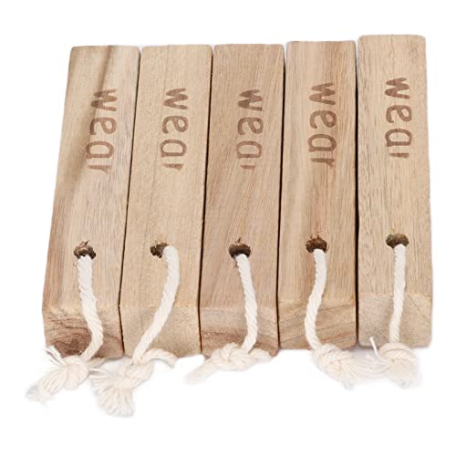 Camphor Blocks for Clothes Storage Camphor Blocks 5Pcs Camphor Wood Blocks Safe Lasting Aroma Cinnamomum Camphora Blocks for Clothes Storage Closet Drawer