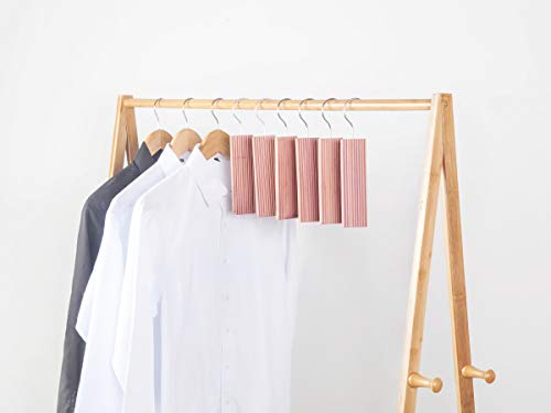 kilocircle [Newly Upgraded:Hook Assembled] Cedar Hang ups for Closet 20pcs with Cedar Fragrance-Standard Size 6.5’’x1.9'’X0.5''