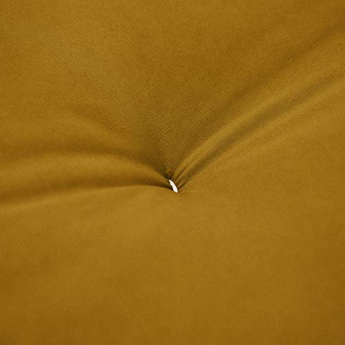 Trupedic Futon Mattress for Floor or Frame - Plush Foldable Sofa Bed for Adults & Kids - Portable Convertible Foam Futon for Dorm Room, Camping, Office - Frame Not Included (5” Thickness, Full Size)