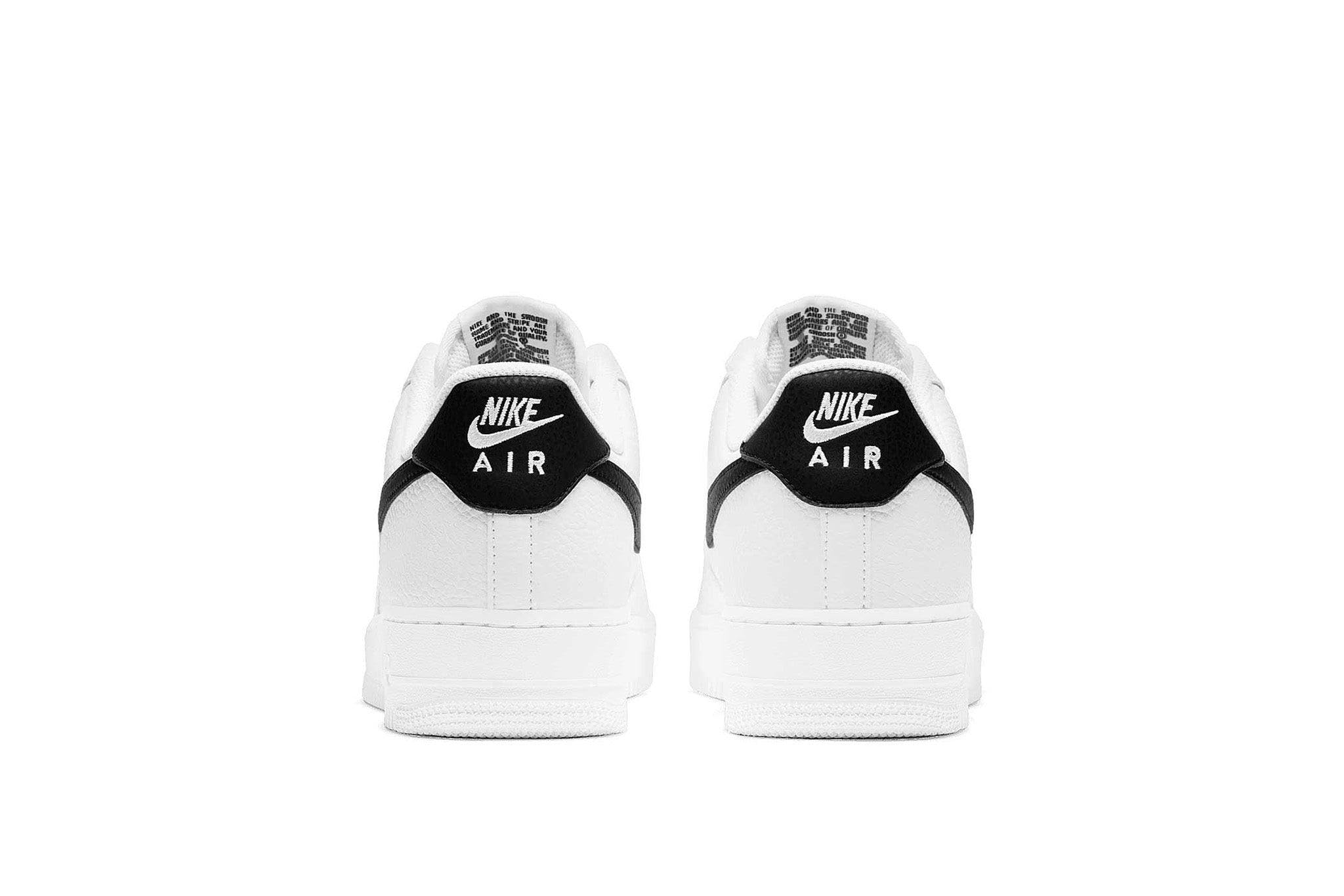 NIKE Womens Low-Top Sneakers Basketball Shoe, White Black, 8.5