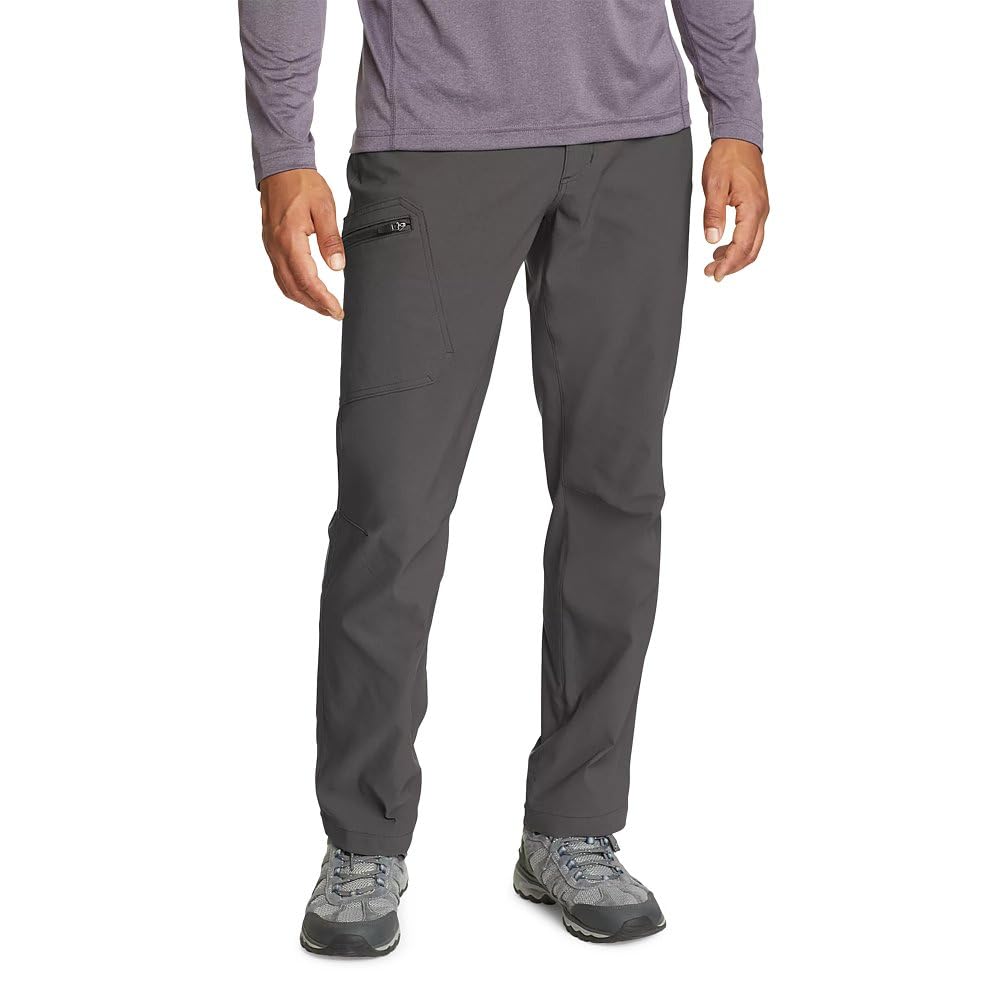 Eddie Bauer Men's Rainier Pants, Dark Smoke Rainier, 34W x 32L