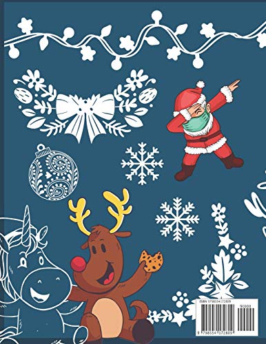 Decora le tue finestre con i pennarelli a gesso - Oltre 250 template! Natale XXXL: Il libro dei modelli di finestra gigante per l'inverno - Vari ... - Riutilizzabile! (Italian Edition)