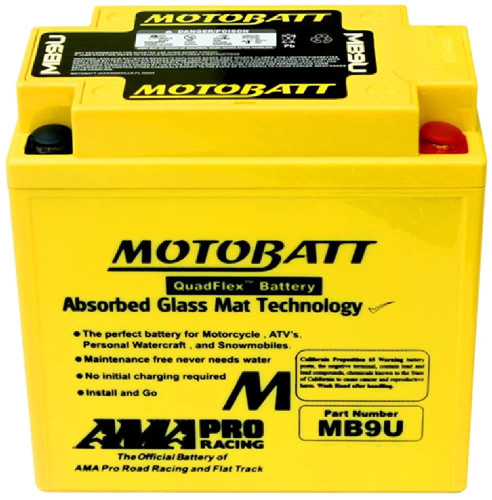 Motobatt MB9U 11Ah Battery, MB9U