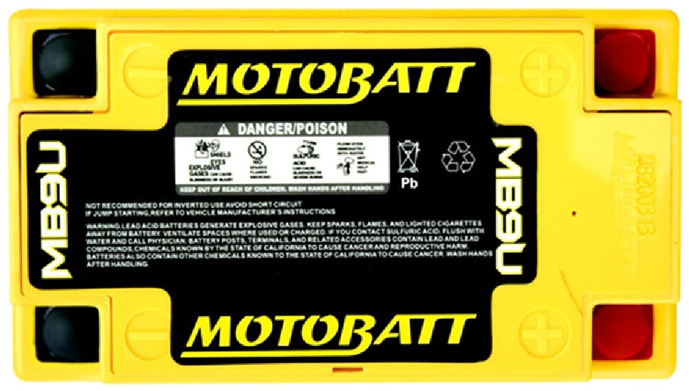 Motobatt MB9U 11Ah Battery, MB9U