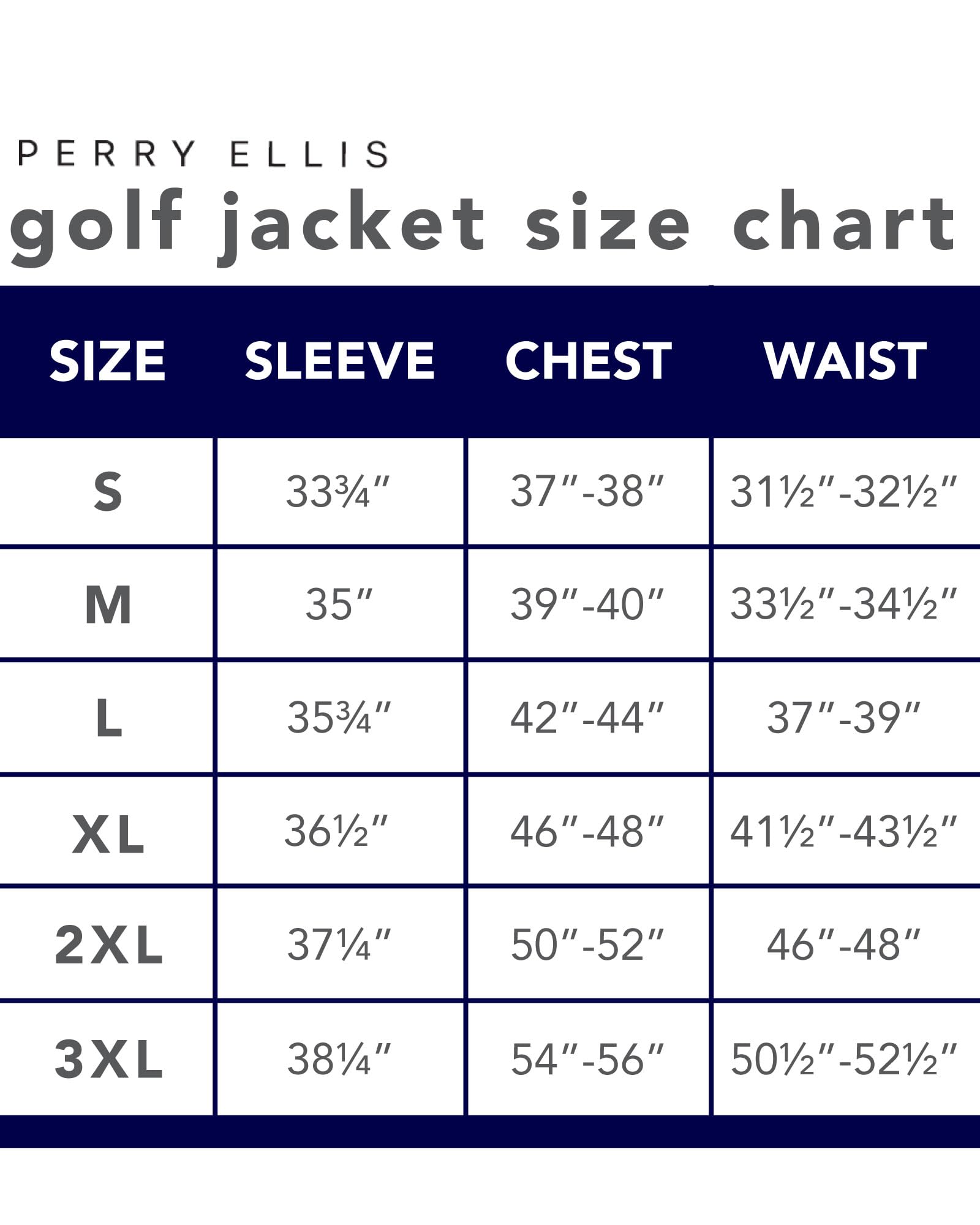 Perry Ellis Men's Golf Jacket - Lightweight Microfiber Water Resistant Windbreaker Jacket for Men with Cinched Waist (S-XL), Size Large, Dark Sapphire
