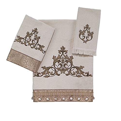 Avanti Linens Monaco Fingertip Towel, Ivory