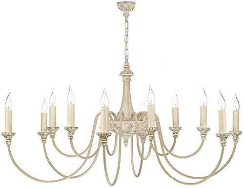 Creative Hobbies Chandelier Lighting Fixture Socket Kit, Candelabra E-12 Sockets with Cardboard Insulators and 1 3/4-Inch Tall Cream Plastic Candle Cover Sleeves, Set of 6