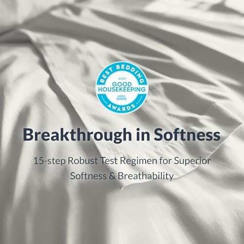 Eucalyptus Tencel Lyocell Pillow Cases - Cooling, Light, Temperature Regulating, Skin-Friendly Pillow Cover - Thin, Crisp and Breathable Percale Pillowcases - (Ivory, King)
