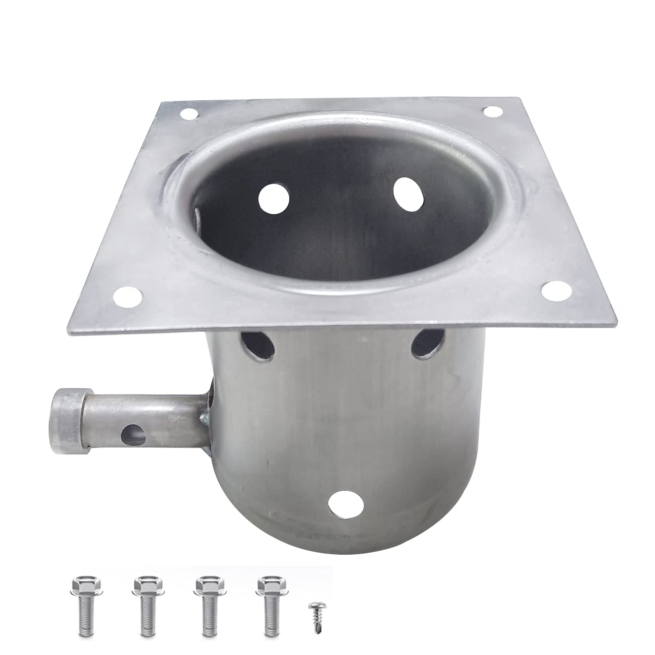 FCCUM Fire Burn Pot Replacement Parts for Traeger Pellet Grill,Compatible with Traeger Grill and Most Pit Boss Grills