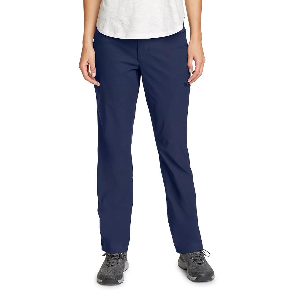 Eddie Bauer Women's Rainier Pants, Med Indigo Rainier, 8