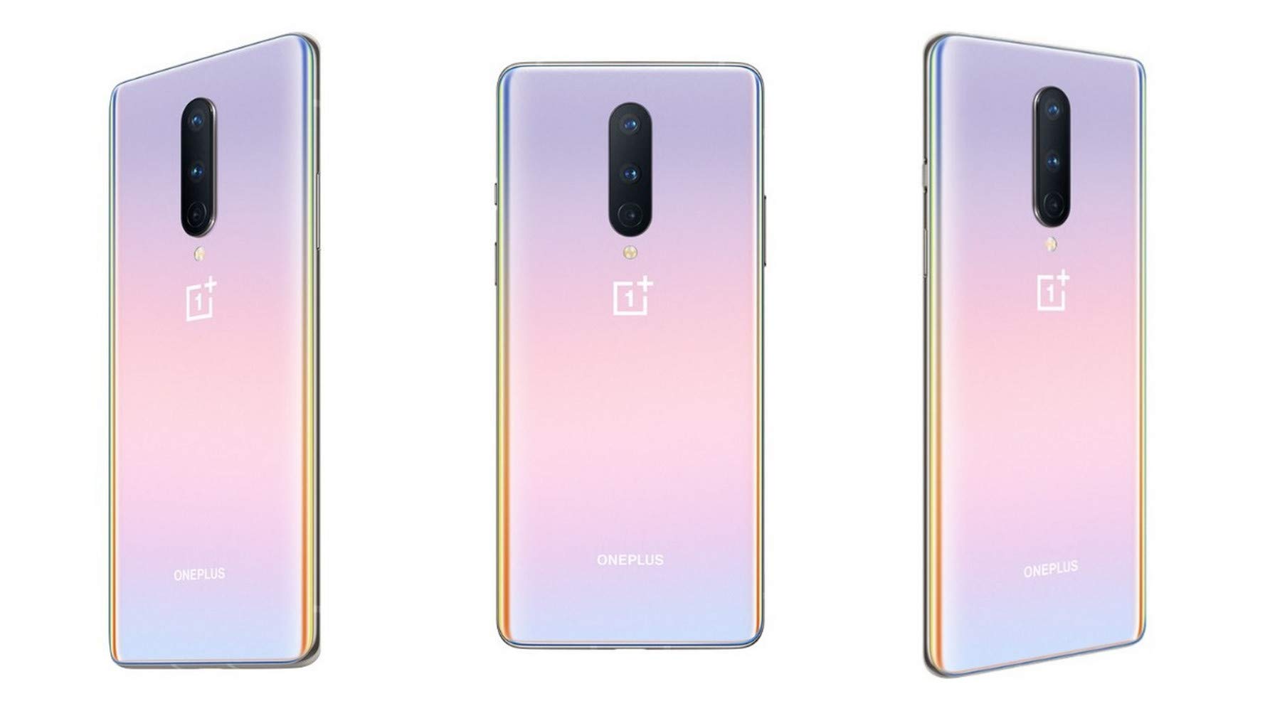 OnePlus 8 (5G) 128GB + 8GB(RAM) 90Hz Display Single SIM IN2017 T-Mobile/Sprint Unlocked Interstellar Glow (with Generic Charger) (Renewed)