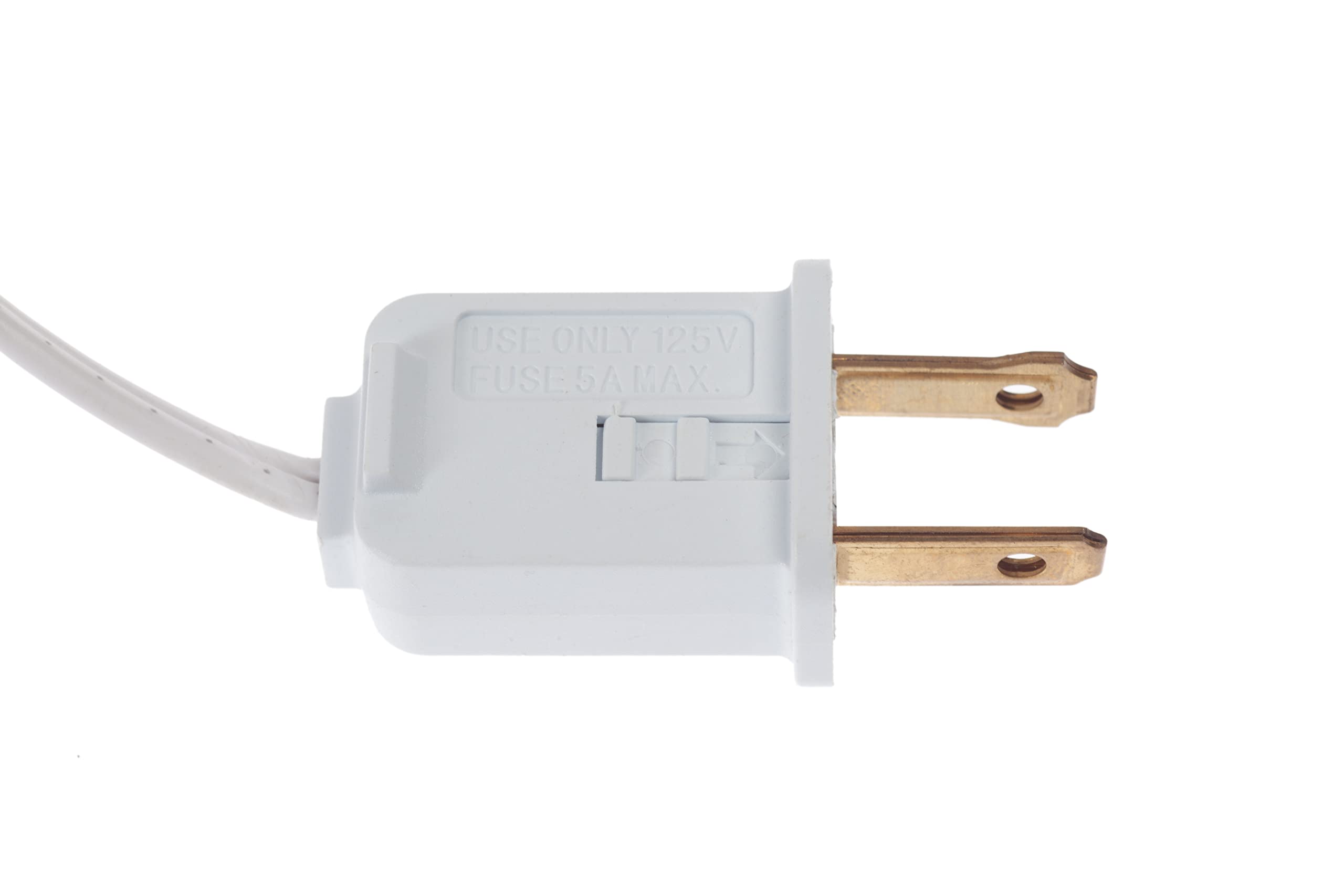 Creative Hobbies Single Light Replacement Clip in Lamp Cord for Christmas Village House Includes Clear Incandescent Light Bulb