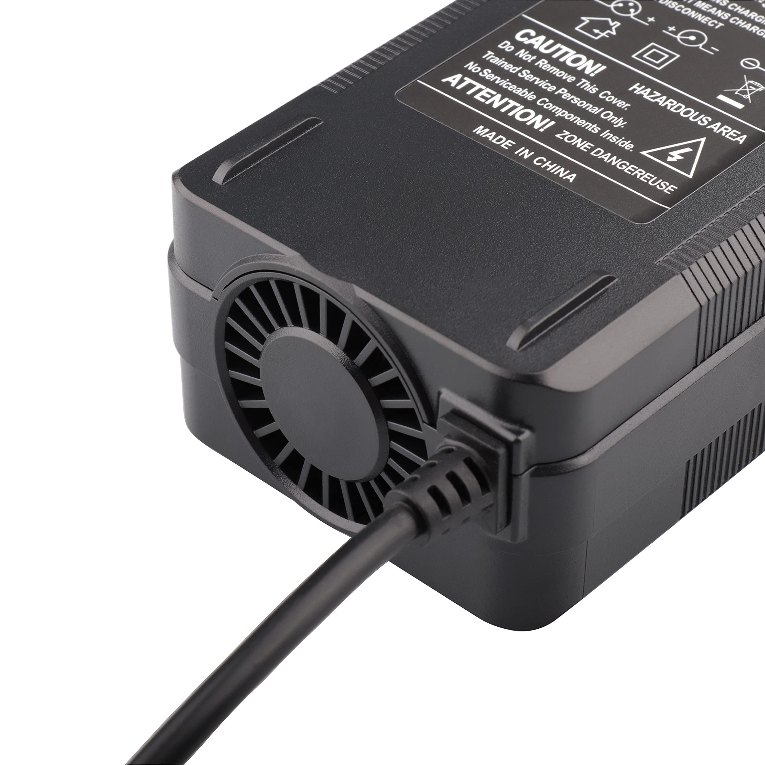 54.6V Adapter Charger 13S 48V DC/XLR/RCA Connector Jack for 48V 10Ah 12Ah 15Ah 20Ah Battery Pack Charger (54.6V 3A RCA100 Plug)