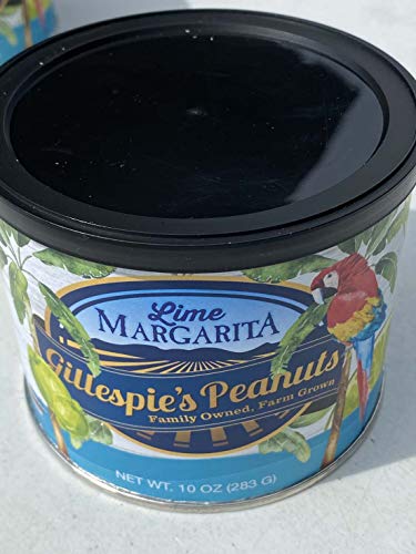 Lime Margarita 10oz cans Gillespie's Peanuts grown on our family farm! lm (3 10 oz Cans)