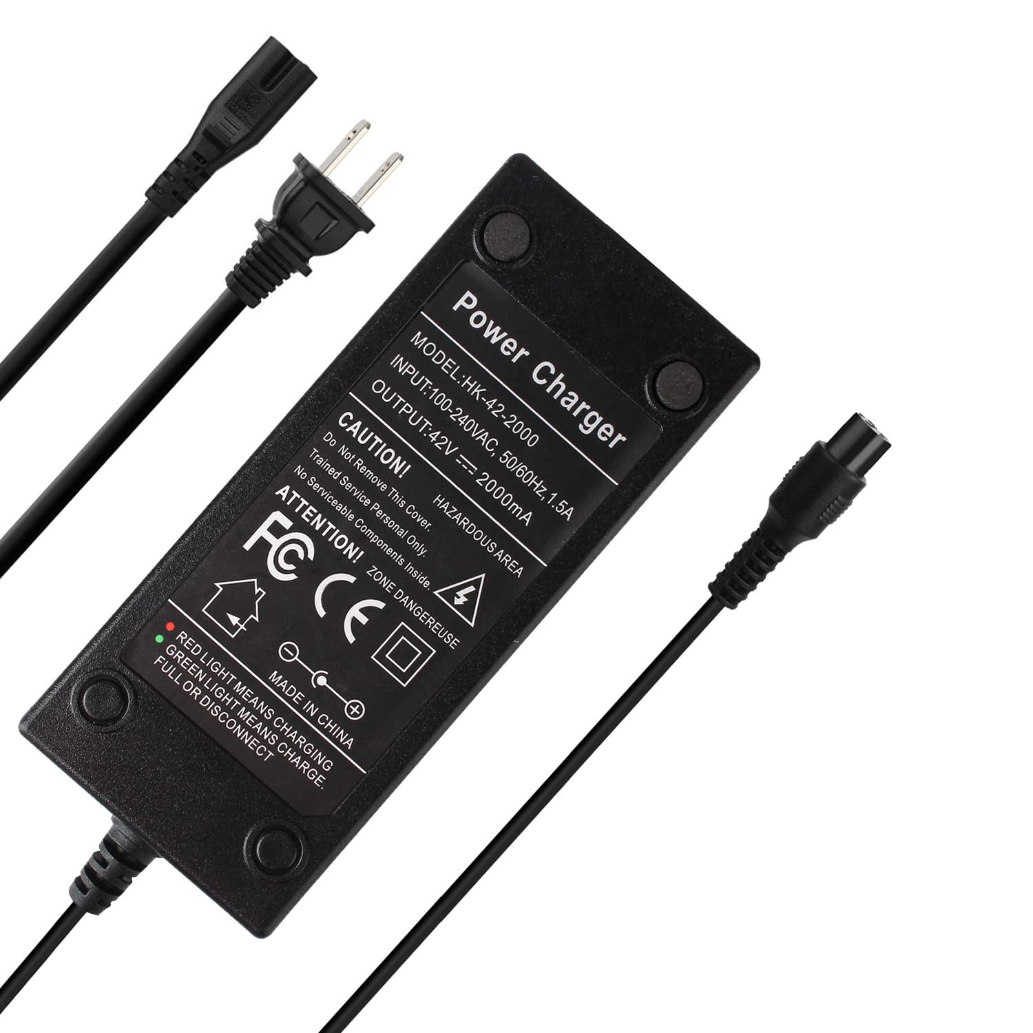 Power Adapter PowerFast 3-Prong Inline Connector for Sports Mod Pocket Mod and Dirt Quad Charger Adapter