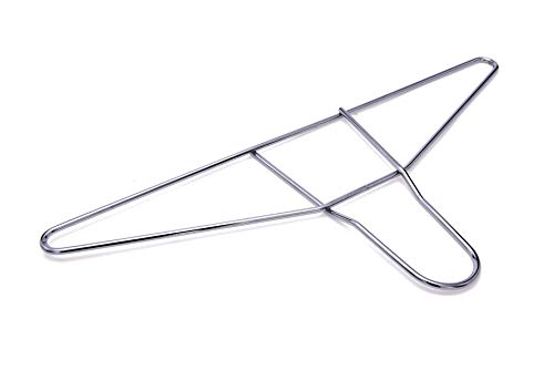 Quality Hangers 30 Extra Heavy Duty Anti Theft Security Metal Coat Hanger Suit Hangers with Polished Chrome, Supports 200LB, Closed Loop Coat Hangers (30)