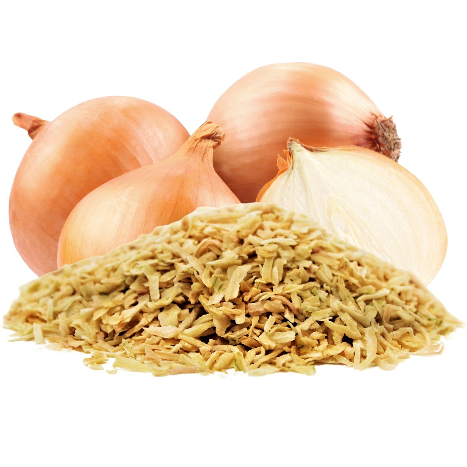 Dried Chopped Onion by It’s Delish, 28 Oz Jumbo Reusable Container – All Natural Dehydrated Onion Flakes | Delicious & Fresh Onions Taste – No Preservatives, Certified Kosher