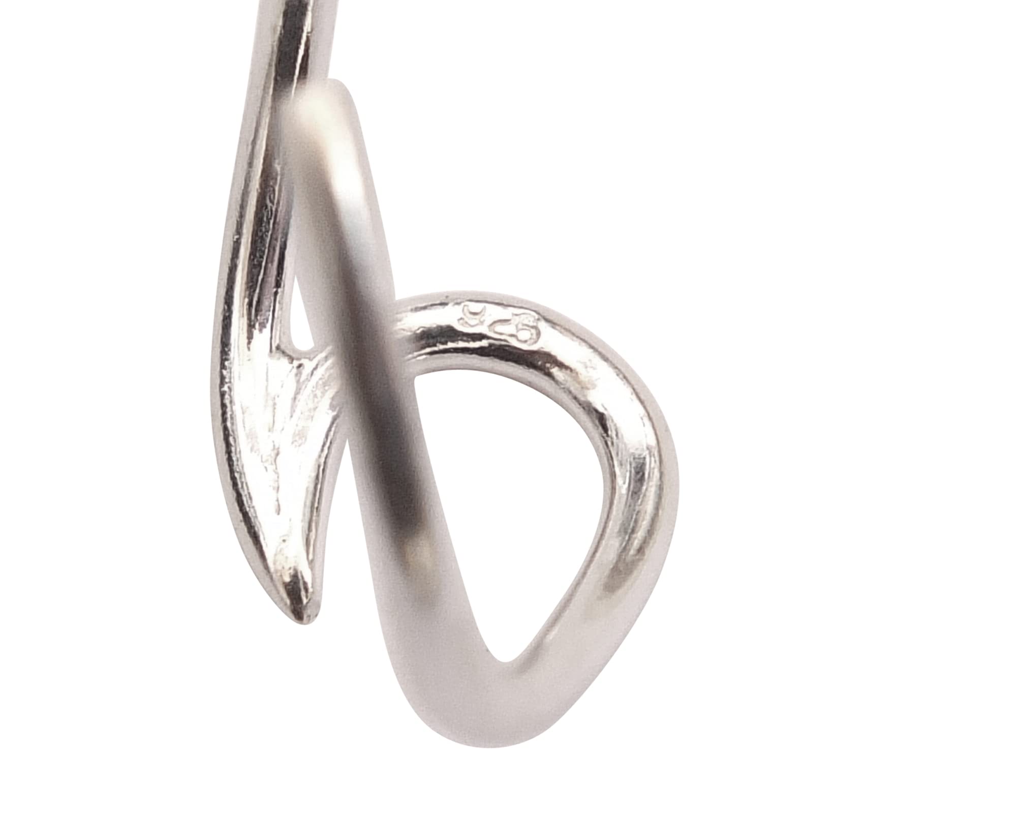 Handmade Wave Band Adjustable Toe Ring, 925 Sterling Silver, Thin Dainty Open Toe, Pinky or Knuckle Rings for Women, By MiYa Jewelry Creations