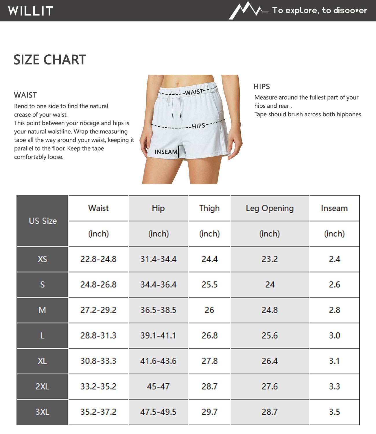 Willit Women's Shorts Hiking Athletic Shorts Yoga Lounge Active Workout Running Shorts Comfy Casual with Pockets Brown L